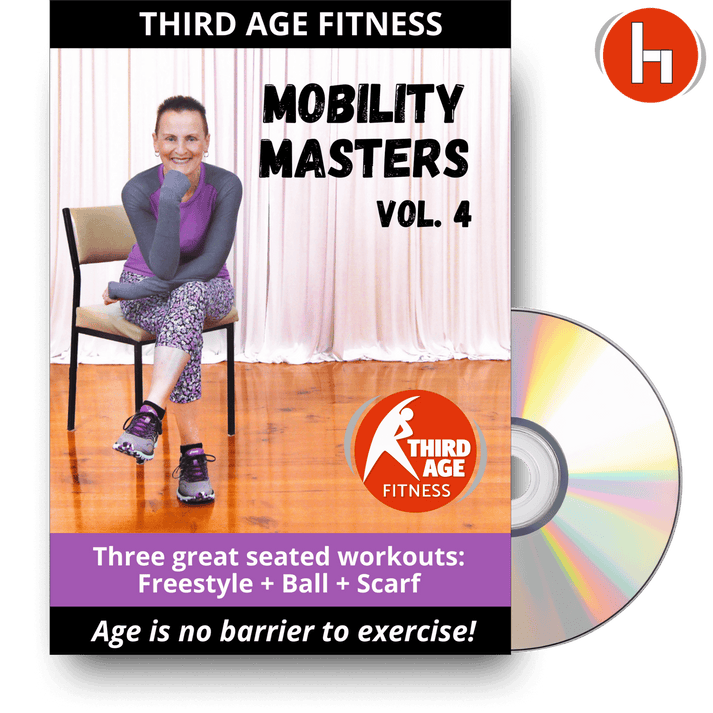 Mobility Masters Vol. 4 - Home exercise DVD for seniors – Third Age Fitness
