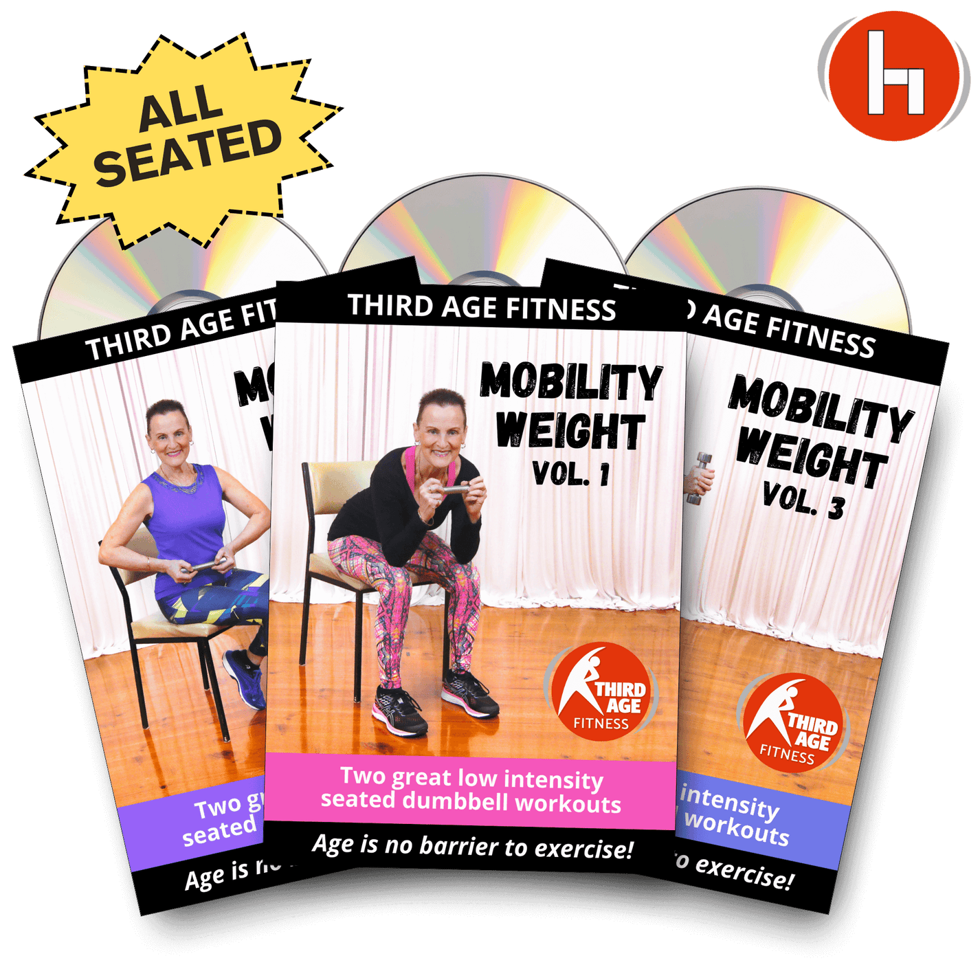 Mobility Weight Bundle #1 - Home exercise DVDs for seniors – Third Age ...