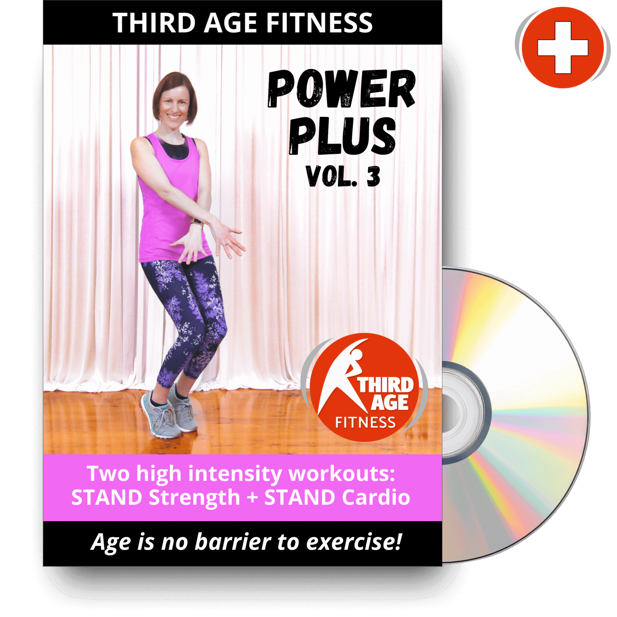 Power Plus Vol. 3 - Home exercise DVD for older adults and seniors ...