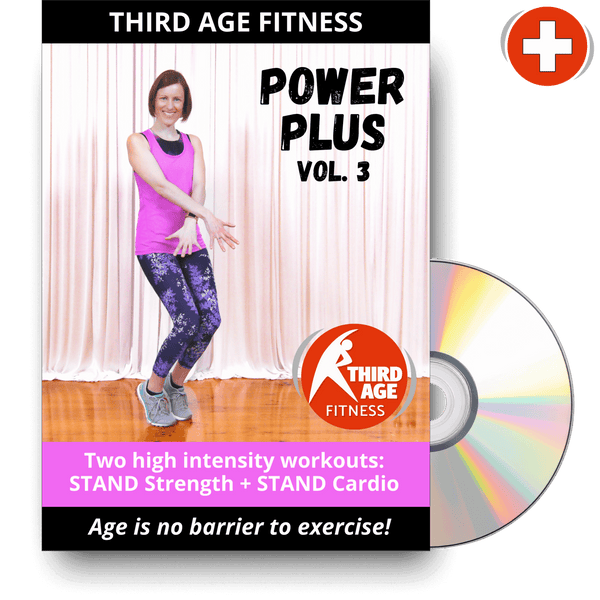 Power Plus Vol. 3 - Home exercise DVD for older adults and seniors ...